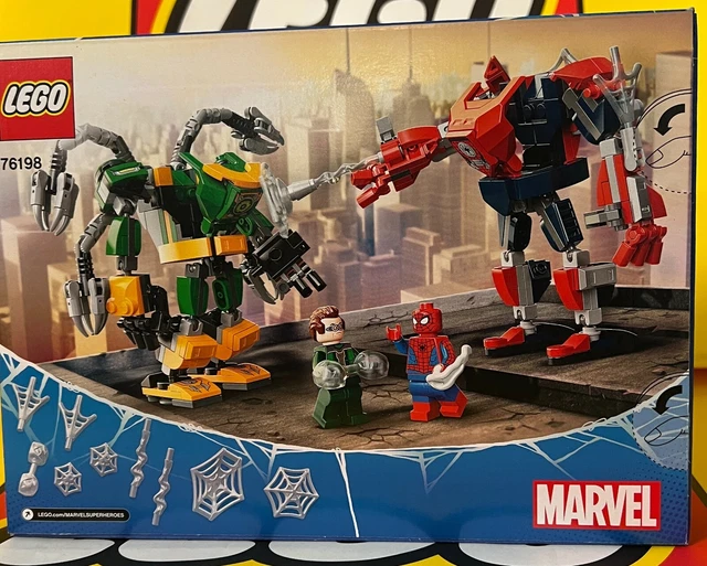 LEGO 76198 BATTLE with Mech: Spider-Man and Doctor Octopus - MISB ...