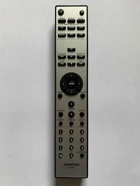 ORIGINAL DENON NETWORK CD Receiver Player Remote Control RC-850S EUR ...