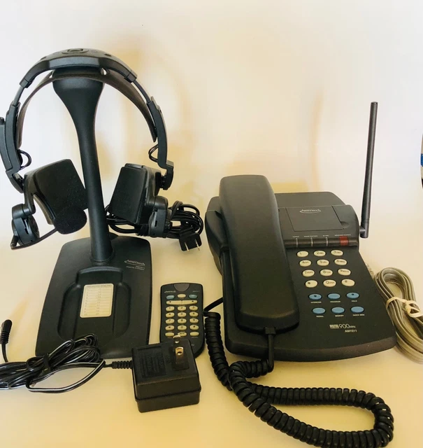 VTECH AMERITECH AM1511 900 MHZ Range Max Cordless Headphone Corded ...