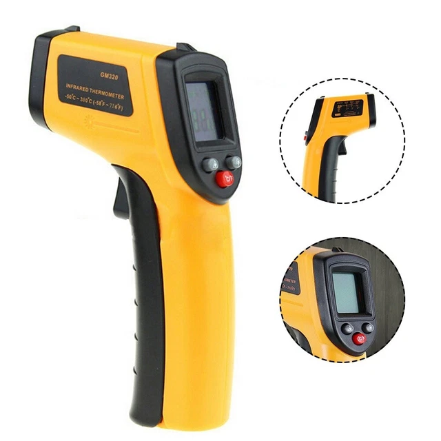 POUR THERMOMÈTRE INFRAROUGE précis et précis pour les lectures de ...