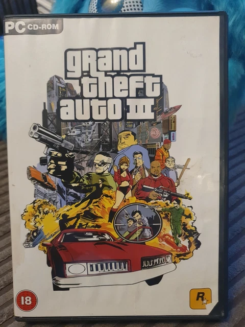 GRAND THEFT AUTO III GTA 3 PC-CD ROM Complete with Manual and Map £2.70 ...