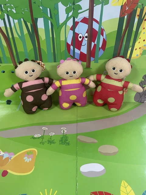 IN THE NIGHT Garden Tombliboos Plush Teddy’s Set OOO EEE UNN X3 Set ...