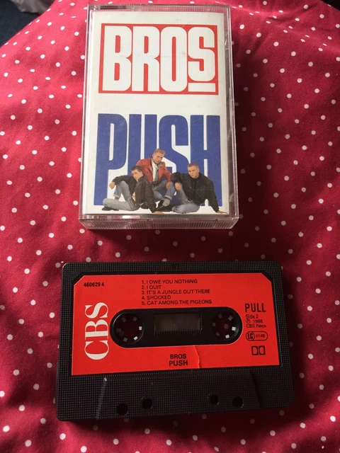VINTAGE COLLECTIBLE ORIGINAL Bros ‘Push’ First Album On Cassette 1980s ...