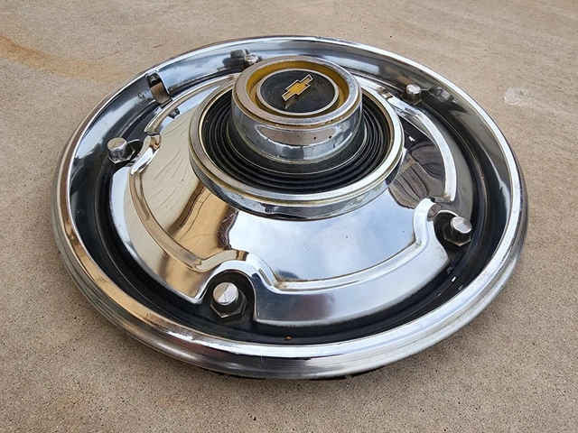 SINGLE 1969-1972 CHEVROLET Pickup Truck 1/2 Ton Full Wheelcover Hubcap ...