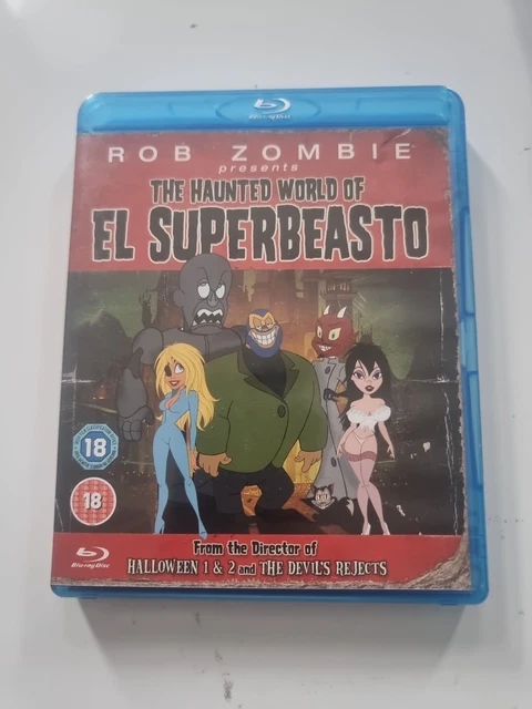 ROB ZOMBIE PRESENTS the Haunted World of El Superbeasto Blu-ray (2010) Rob EUR 11,65 - PicClick IT