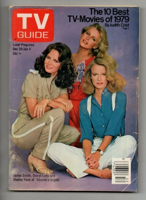 TV GUIDE MAGAZINE December 29 1979 Charlie's Angels O J Simpson Bionic ...
