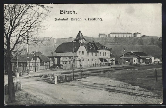 CPA BITSCH, LA Gare et Festung EUR 7,00 - PicClick FR