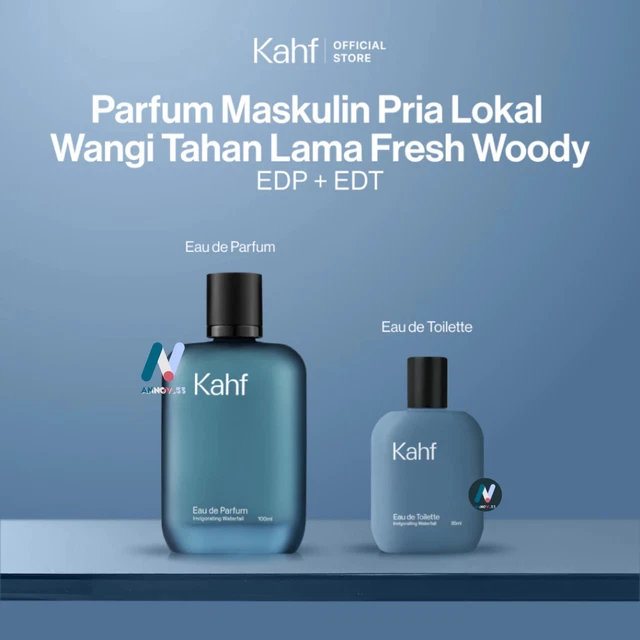 KAHF INVIGORATING WATERFALL Eau De Parfum Fragrance Long-Lasting All ...