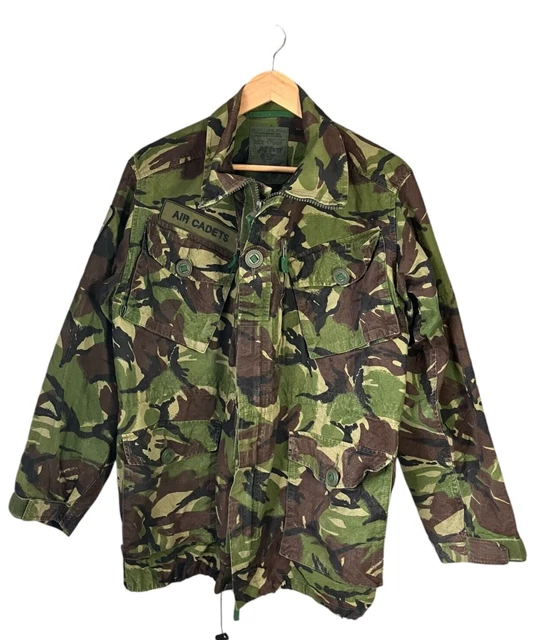 BRITISH ARMY WOODLAND DPM Field Jacket Mens Size M Camoflauge Air ...