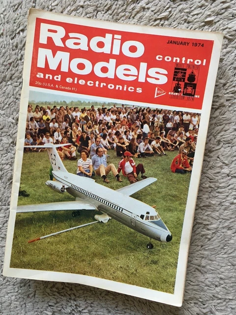RCM&E MAGAZINE RADIO Control Models & Electronics January 1974 £4.98 ...