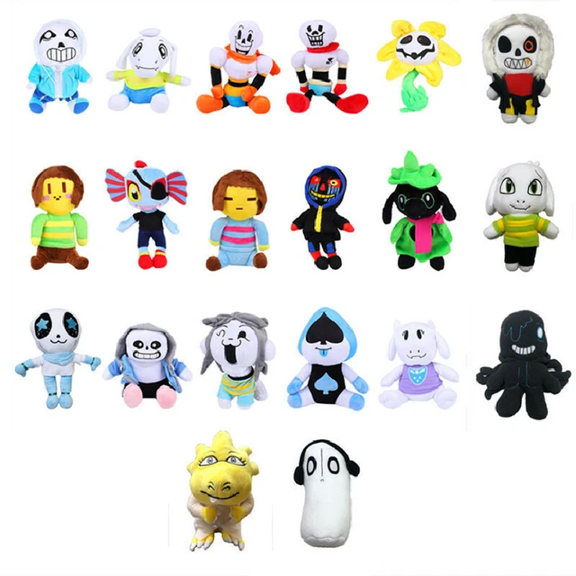 UNDERTALE PLUSH DOLL Frisk Sans Papyrus Temmie Asriel Toriel Xmas Toy ...