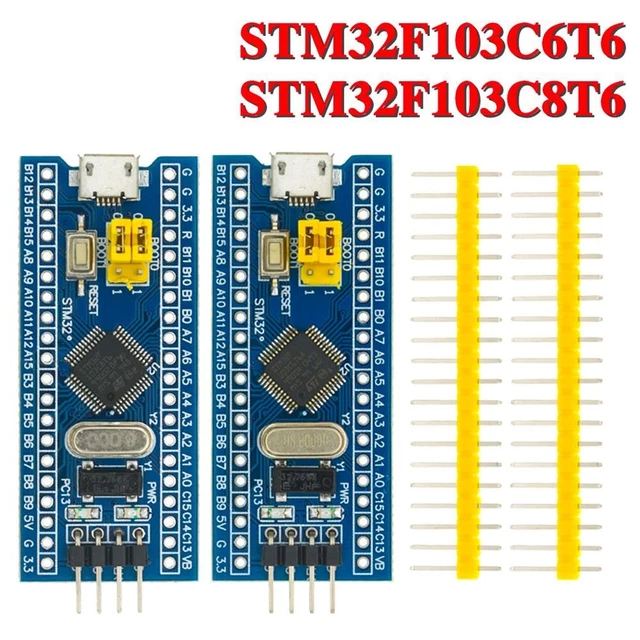 ARM STM32 PCB STM32F103C8T6 System Module STM32F103C6T6 Development ...