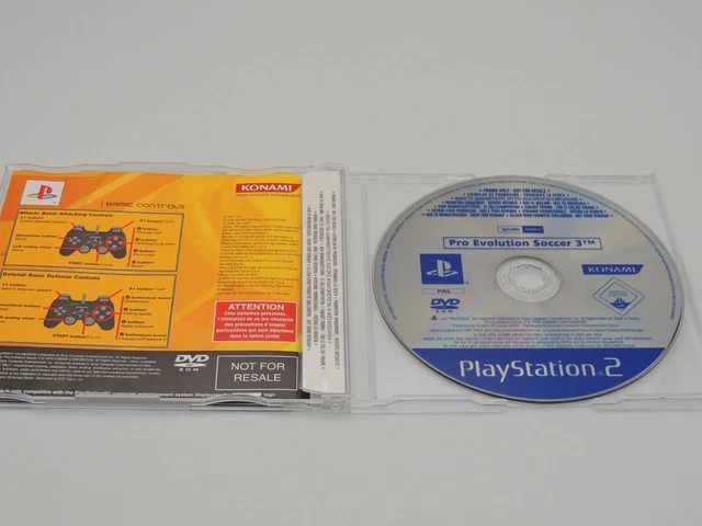 SONY PLAYSTATION 2 - Pro Evolution Soccer 3 - NFR Promo CD - PS2 Promo ...