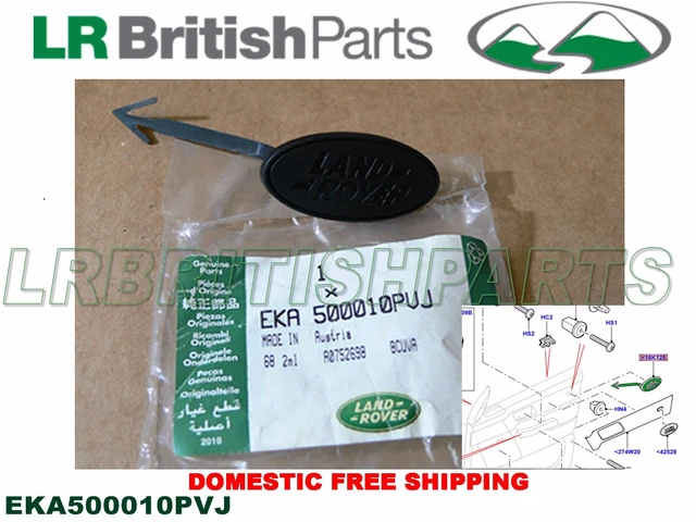 GENUINE LAND ROVER Decal Name Plate Front Grille Or Tailgate Lr4 ...