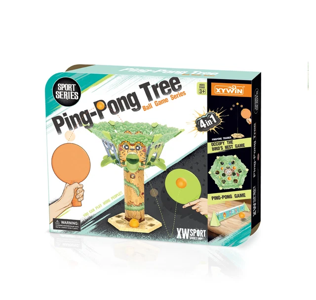 CHILDREN PING PONG Tree Tennis Sport Play Set Training Equipment ...