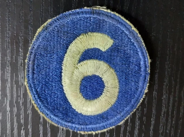 VINTAGE ORIGINAL WW2 Era US Military Ssi US Army 6th Group Ssi $11.23 ...