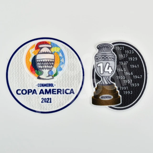 COPA AMERICA 2021 Argentina Patch + Campeon Winner 14 Repro EUR 17,58 ...