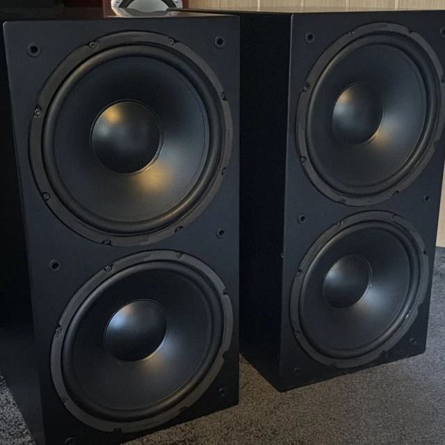 PAIR OF BK Electronics Double Gem Subwoofers black £516.70 - PicClick UK