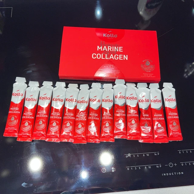 KOLLO PREMIUM LIQUID Marine Collagen, 21.5g 27 Sachets, Tropical Flavour £26.70 - PicClick UK