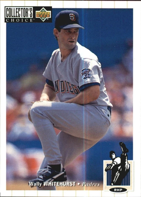 CARTE DE BASEBALL 1994 Collector's Choice San Diego Padres #381 Wally ...