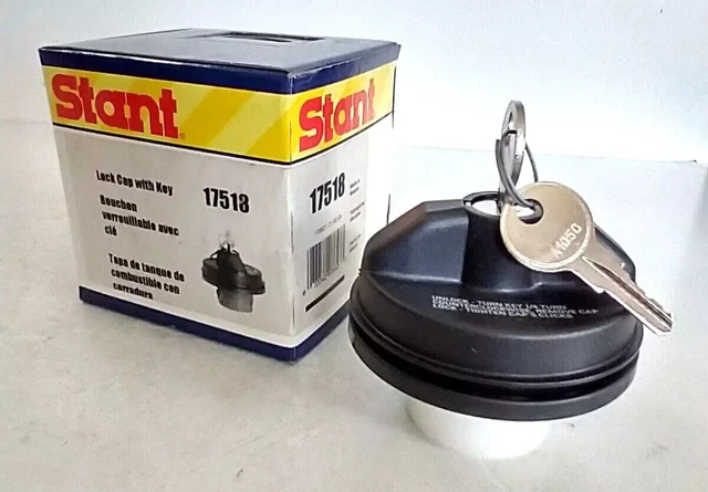 NEW LOCKING FUEL Tank Cap with Keys Gas Cap Keyed Alike Fuel Cap STANT ...