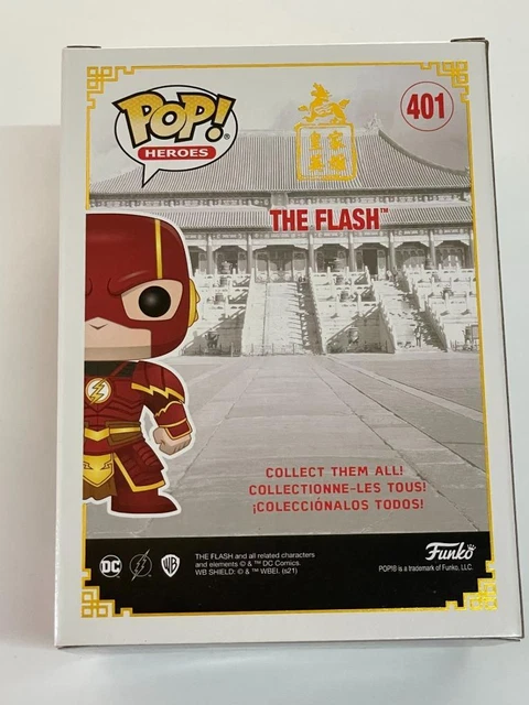 FUNKO POP! HEROES DC Imperial Reverse The Flash 401 Exclusive vinyl ...