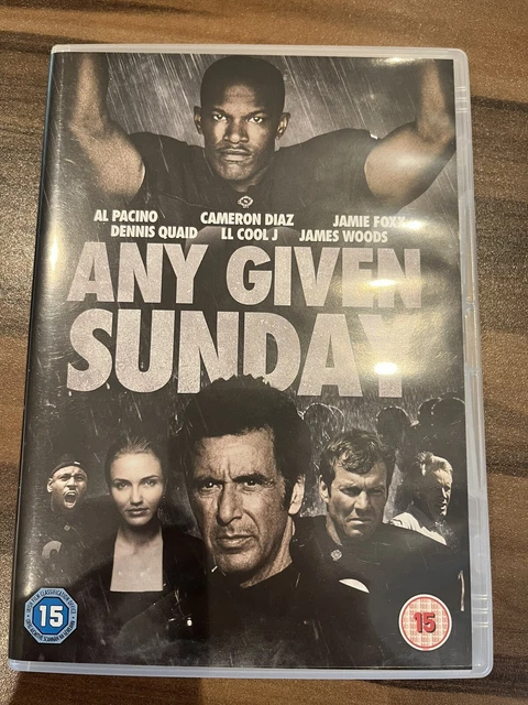 ANY GIVEN SUNDAY Al Pacino Cameron Diaz Dennis Quaid DVD 1999 £1.59 ...