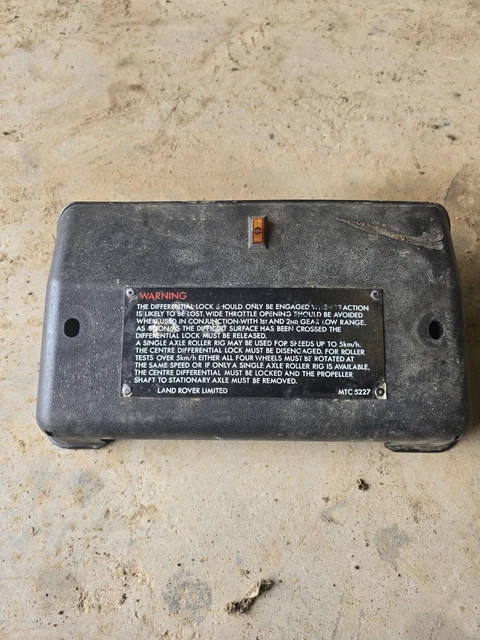 LAND ROVER DEFENDER 90 110 Early Fuse Box Cover £22.00 - PicClick UK