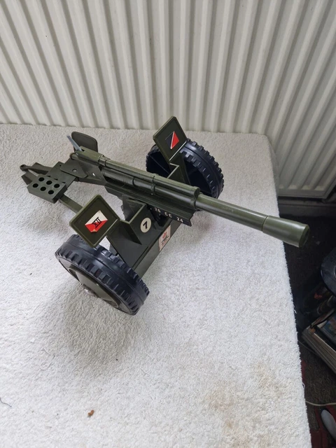 VINTAGE ACTION MAN - RARE Cherilea / Sharna Field Gun - Excellent ...