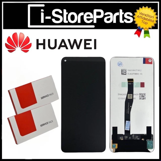 ÉCRAN À CRISTAUX Liquides Original Service HUAWEI NOVA 5T YAL-L21 L61 L71 Noir EUR 30,39 ...