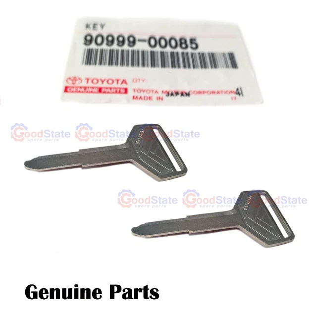 GENUINE LANDCRUISER RJ77 RJ70 Levin AE86 MR2 AW11 Non Chip Uncut Blank ...