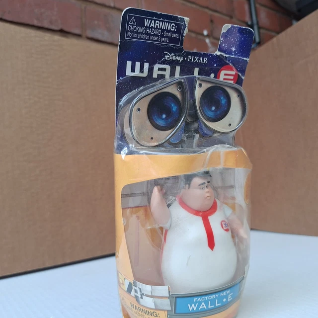DISNEY PIXAR WALL-E Axiom's Captain 4.5" figure #60215 Thinkway Toys £ ...