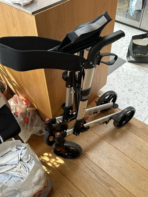 COMPACT EASY ROLLATOR Wheeled Walking Aid Foldable £125.52 - PicClick UK