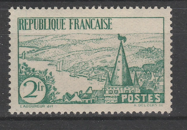 TIMBRE FRANCE rivière Bretonne de 1935 num 301 neuf ** EUR 15,00 ...