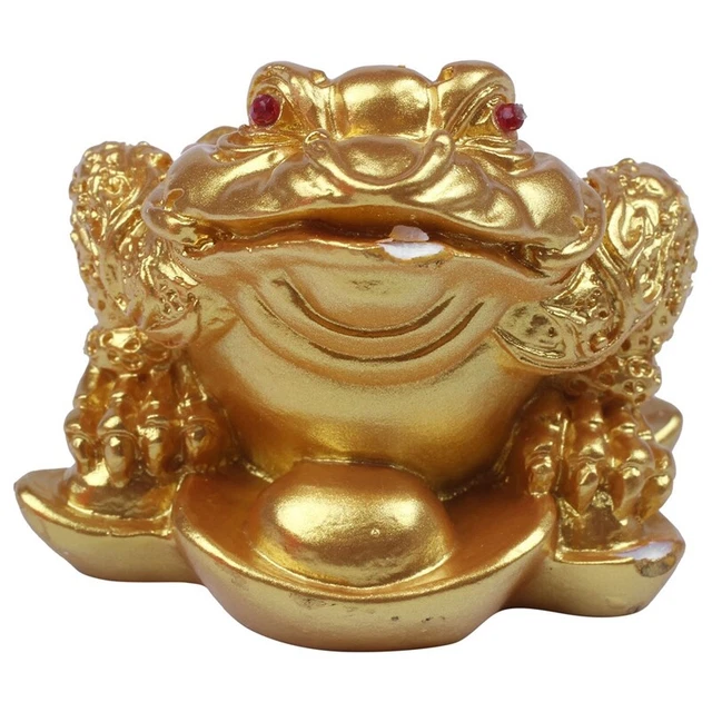 CHINESE FENG SHUI Money Wealth Toad Coin Home J7D4 EUR 7,33 - PicClick FR