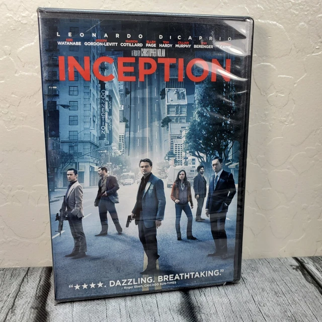 INCEPTION DVD 2010 Movie Leonardo Dicaprio Widescreen New and Sealed $7 ...