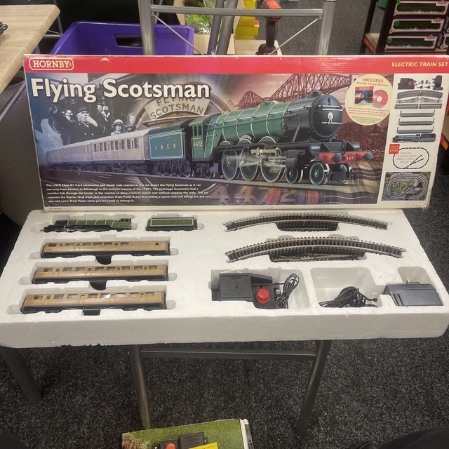 HORNBY THE FLYING Scotsman Train Set £114.99 - PicClick UK