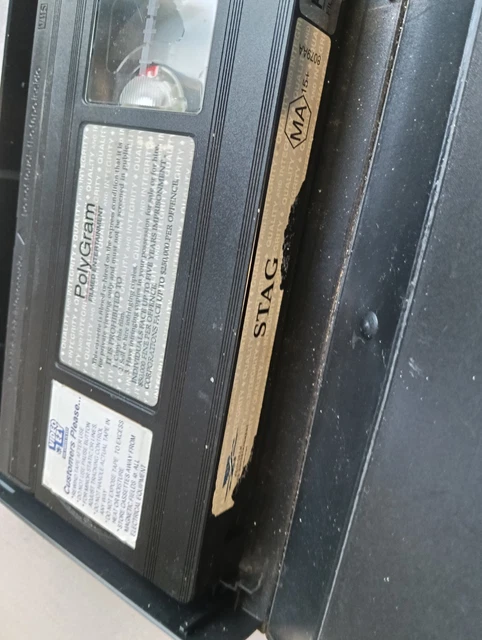STAG VHS TAPE 1998 Polygram Kevin Dillon Rare Video Ezy Ex Rental Big ...