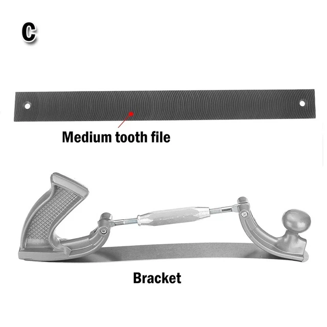 FOR SAND FLAT Teeth File File Home Tooth File Holder Silver 1 PC 14 ...