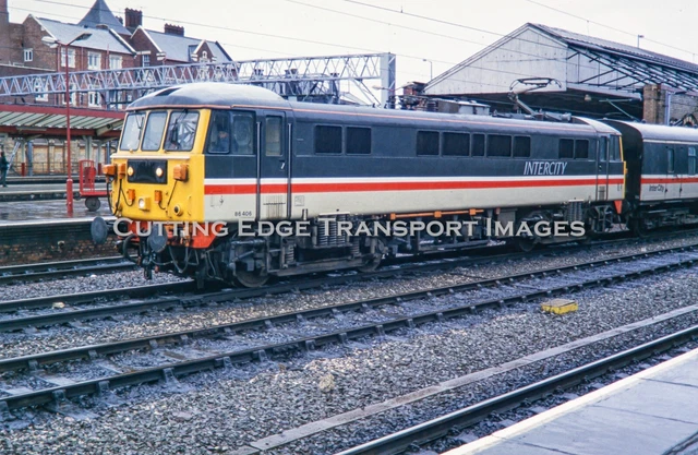 ORIGINAL RAILWAY SLIDE: Class 86 Electric 89406 at Crewe 1989 D-1037 £3 ...