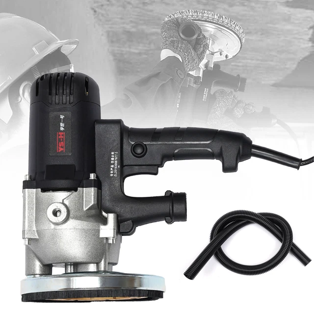 FLOOR GRINDER CONCRETE Cement Mortar Hand-held Smoothing Sander ...