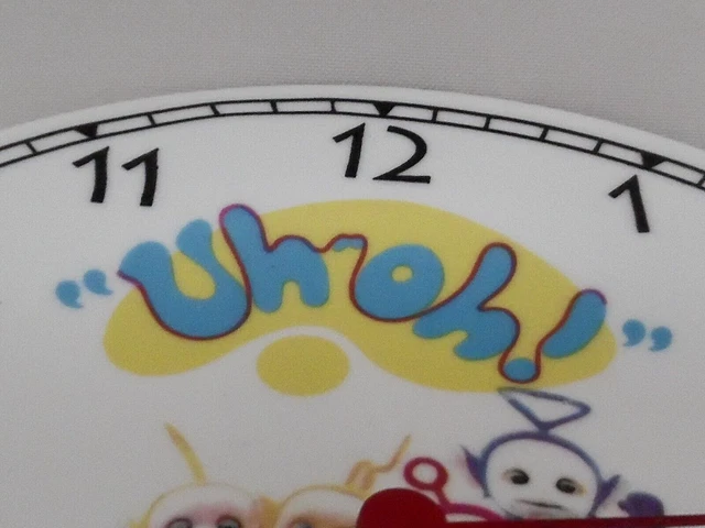 OROLOGIO DA PARETE TELETUBBIES CERAMICA ANNI '90, TV BAMBINI VINTAGE ...