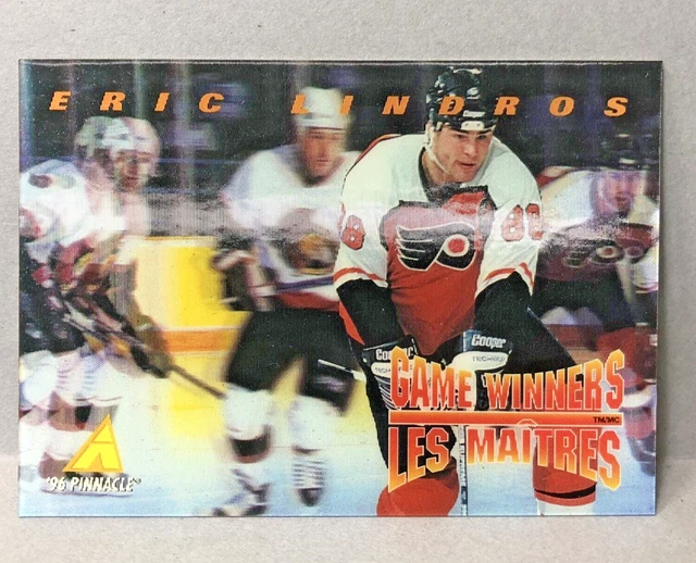 1995 PINNACLE MCDONALD'S Game Winners Eric Lindros Philadelphia Flyers #McD-02 EUR 2,10 ...