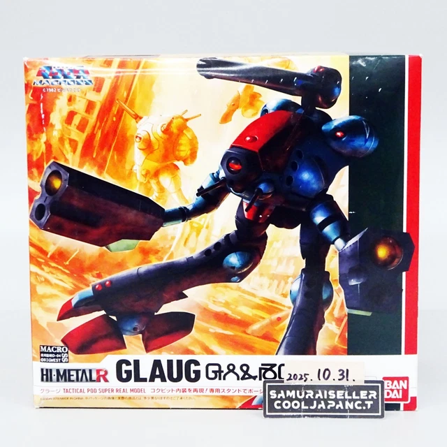 HI-METAL R MACROSS Glaug Tactical Battle Pod Robotech Bandai Japón ...