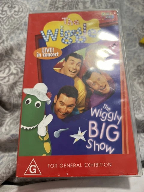 ABC THE WIGGLES Live In Concert The Wiggly Big Show (VHS, 1999) $18.11 ...