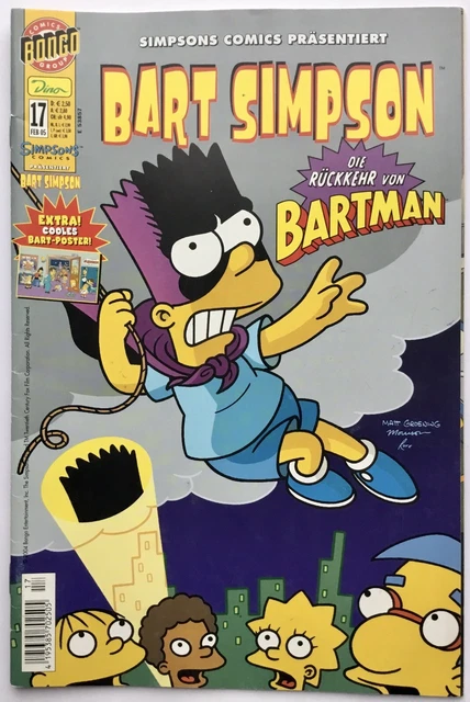 SIMPSON COMICS PRÄSENTIERT: Bart SIMPSON - BARTMAN - Nr. 17 Februar ...