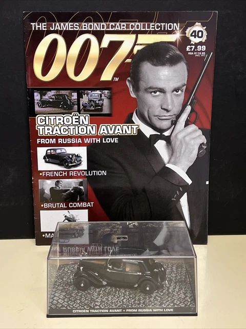 JAMES BOND CAR Collection ~ #40 Citroen Traction Avant ~ From Russia ...