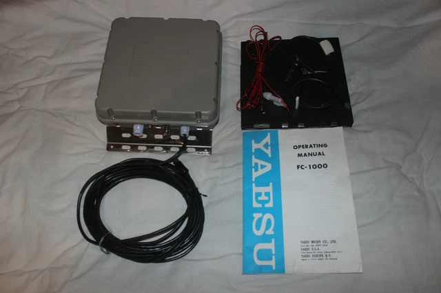YAESU FC-1000 AUTOMATIC Antenna Tuner EUR 415,52 - PicClick FR YAESU FC-1000 AUTOMATIC Antenna Tuner EUR 415,52 - PicClick FR