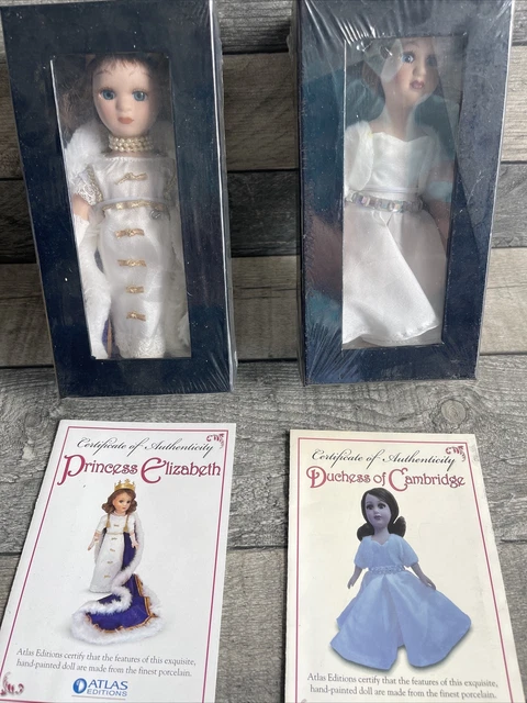 EDITIONS ATLAS COLLECTIONS dolls - Elizabeth And Kate £23.99 - PicClick UK