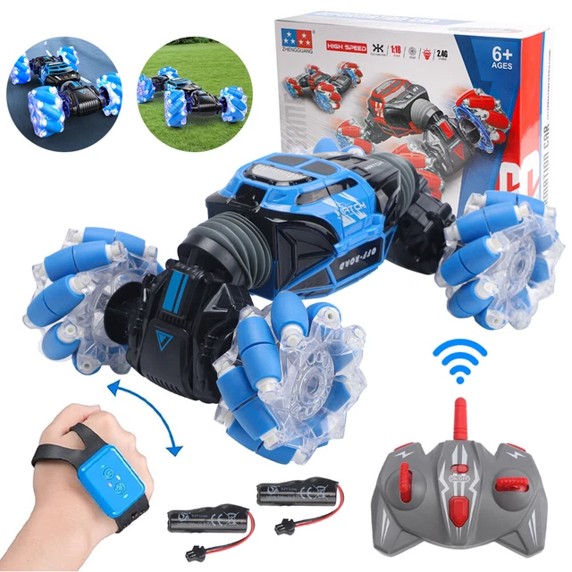 4WD RC STUNT Car Off-Road Gesture Sensing Remote Control Drift Twist ...